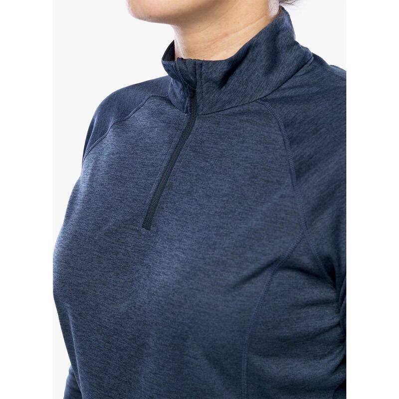 T-shirt technique femme Montane Dart Half Zip manches longues polyester ...