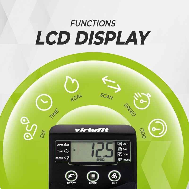 VIRTUFIT - Bicicleta de exercitii VirtuFit HTR 1.0 | Decathlon