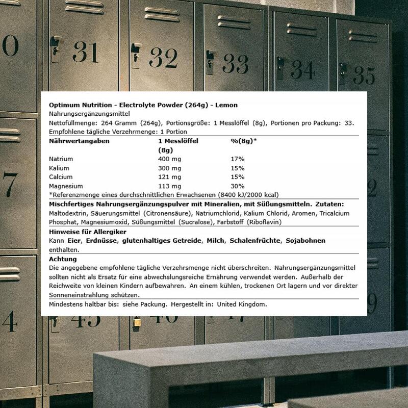Formule d'électrolytes - Electrolyte Powder - Baies de la Forêt 264g ...