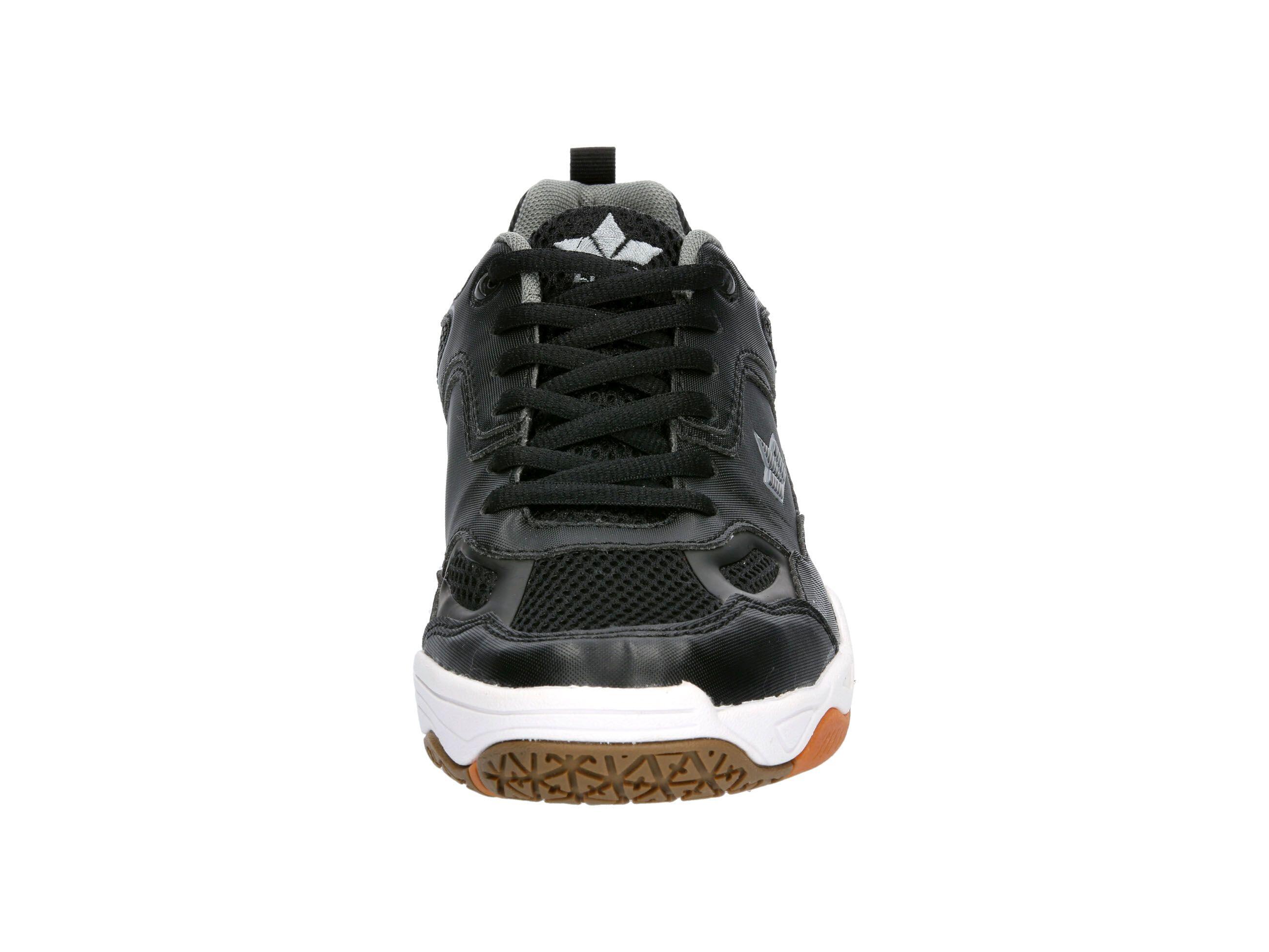 LICO Sprint Indoor men's shoe nylon black, lacing, removable insole ...