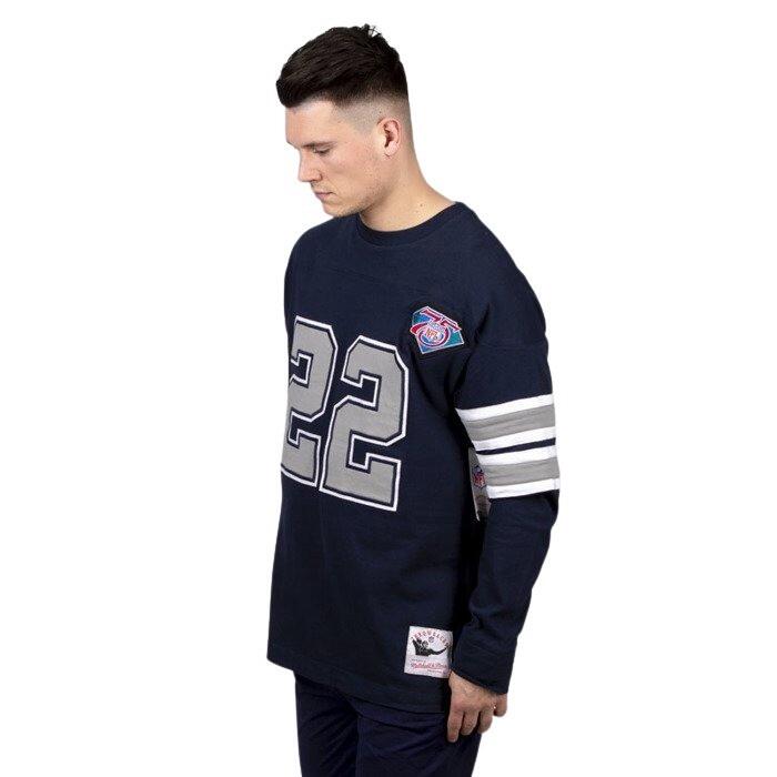 Maillot manches longues NFL Dallas Cowboys Emmitt Smith MITCHELL & NESS ...