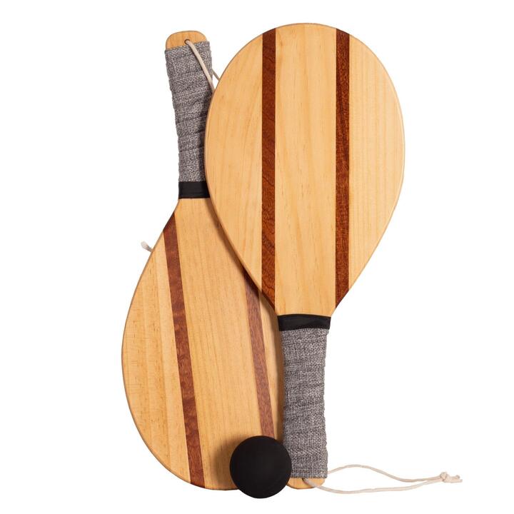 Sada 2 dřevěných plážových pál Softee Retro SOFTEE - Decathlon