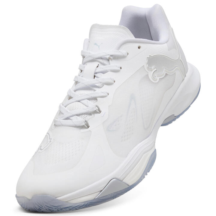 Vantage NITRO™ Handballschuhe Erwachsene PUMA White Silver Ash Gray ...