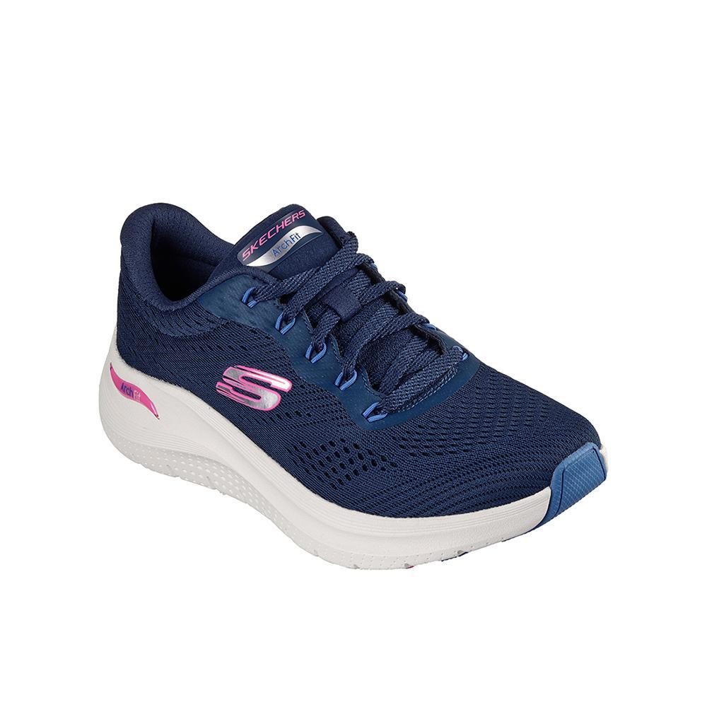 Scarpe da ginnastica da donna Skechers Arch fit 2.0 big league Marino ...