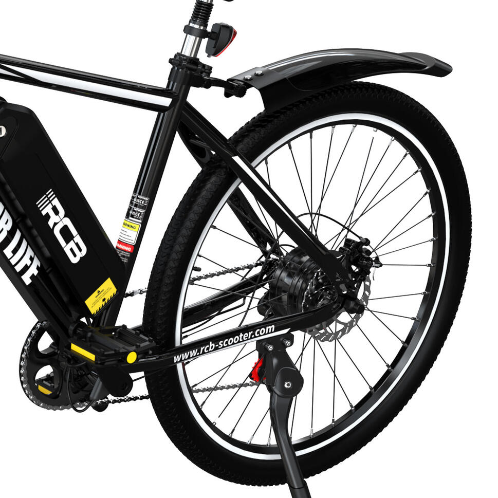 Electric City Bikes RK15, E-bikes 26",App,30-50 km,36V 10.4Ah RCB ...