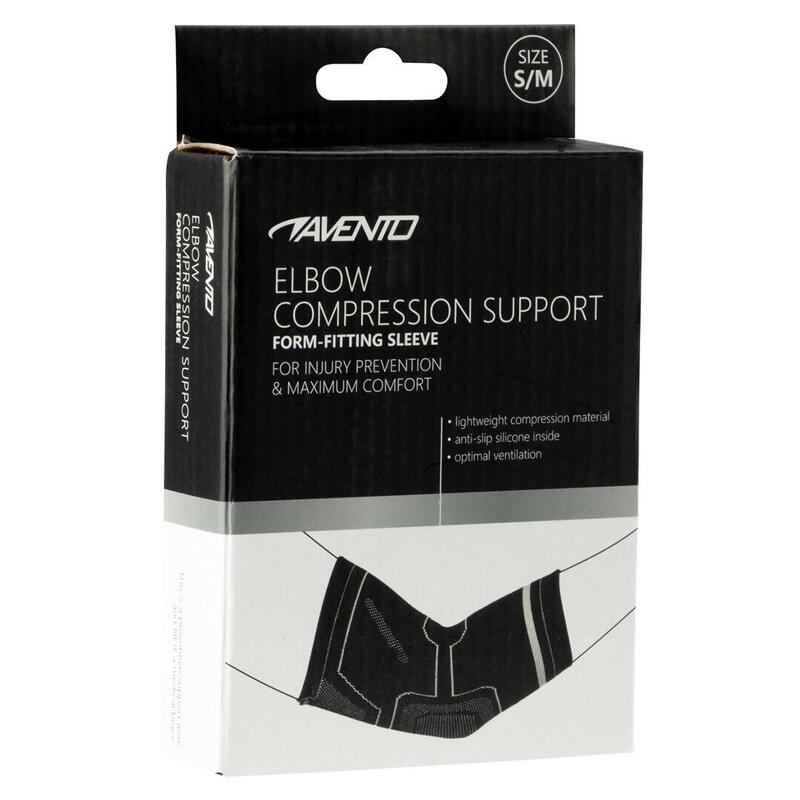 Bandage de compression pour coude - Taille S/M AVENTO | Decathlon