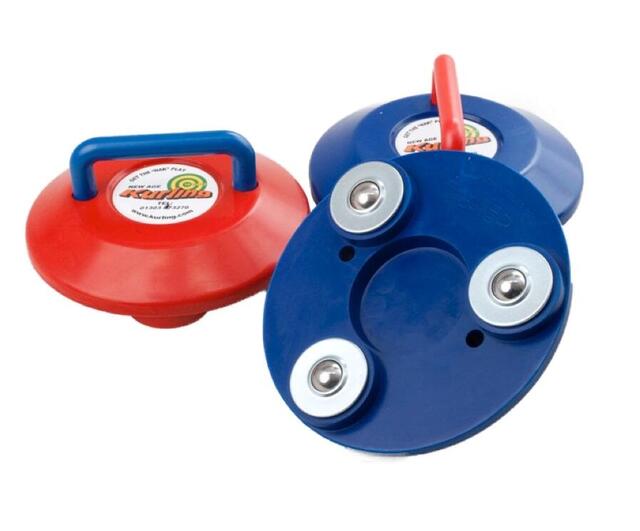 New Age Kurling Starter Set - Inclusive Indoor Curling Game for All ...