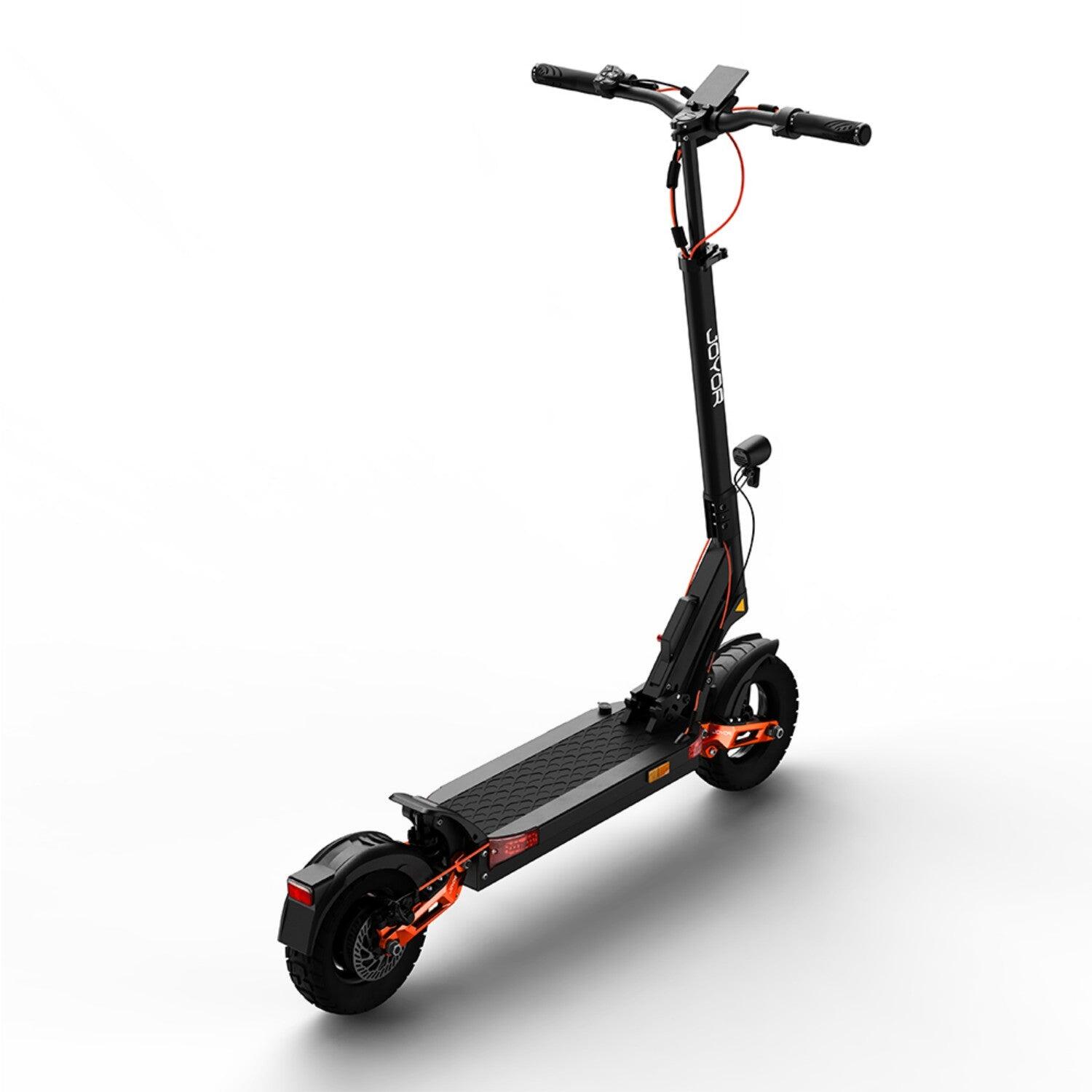 JOYOR T6 Black Electric Scooter + Combination Lock + Mobile Phone ...