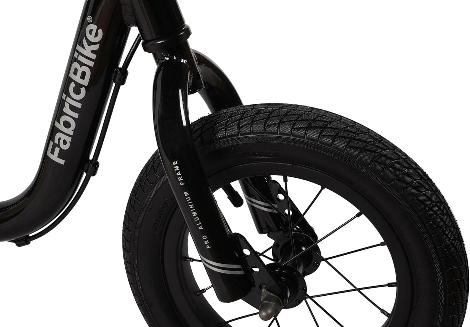 FABRICBIKE Mini PRO - 12" balance bike for children, 2-5 years old. Black FABRICBIKE | Decathlon