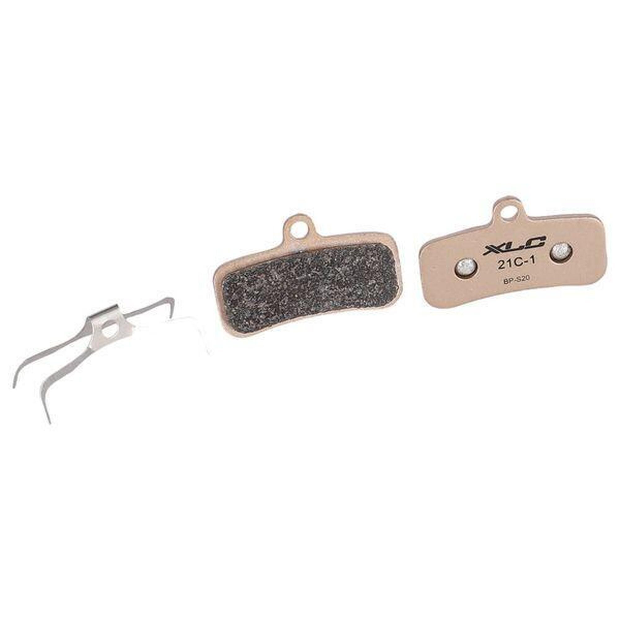 Paire de Plaquettes Métalliques XLC BP-S20 Shimano Saint et TRP XLC ...