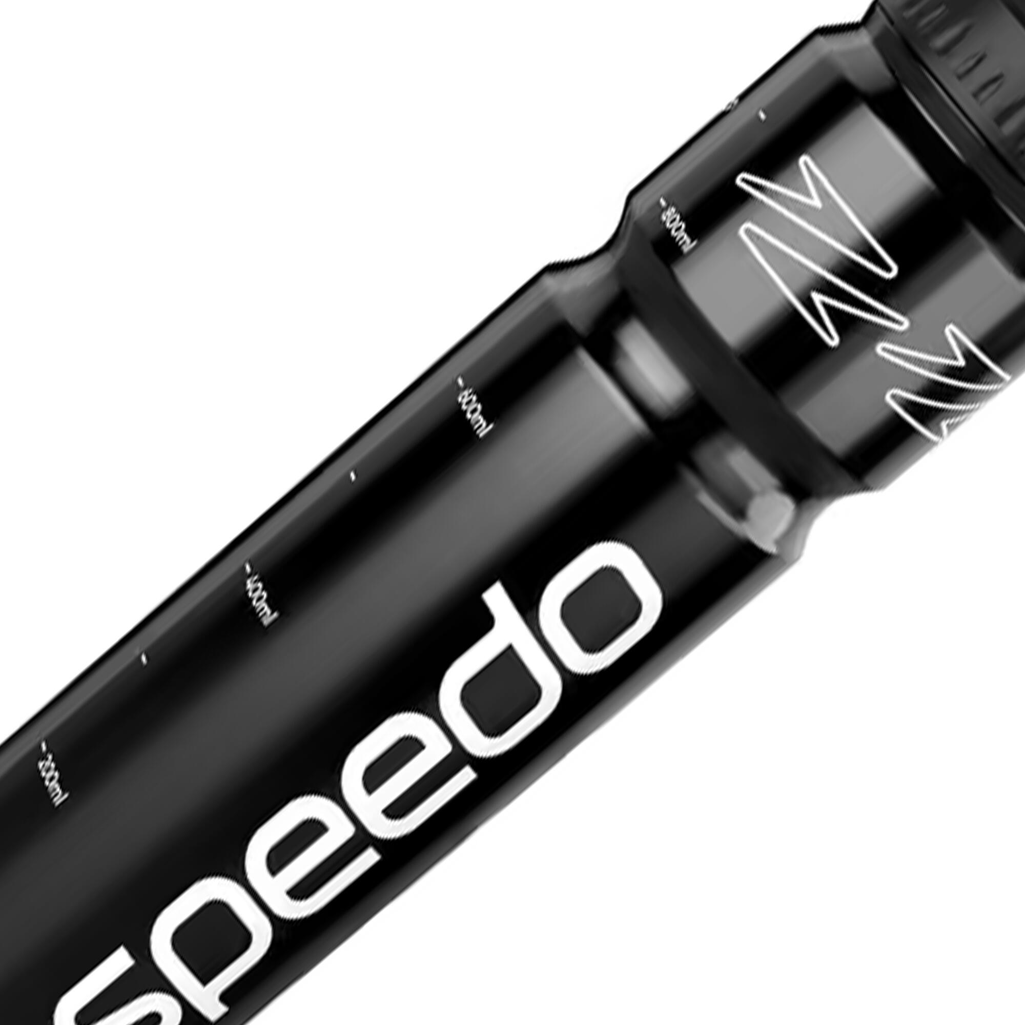 Logo 1000ml Water Bottle (Black/White) | Decathlon