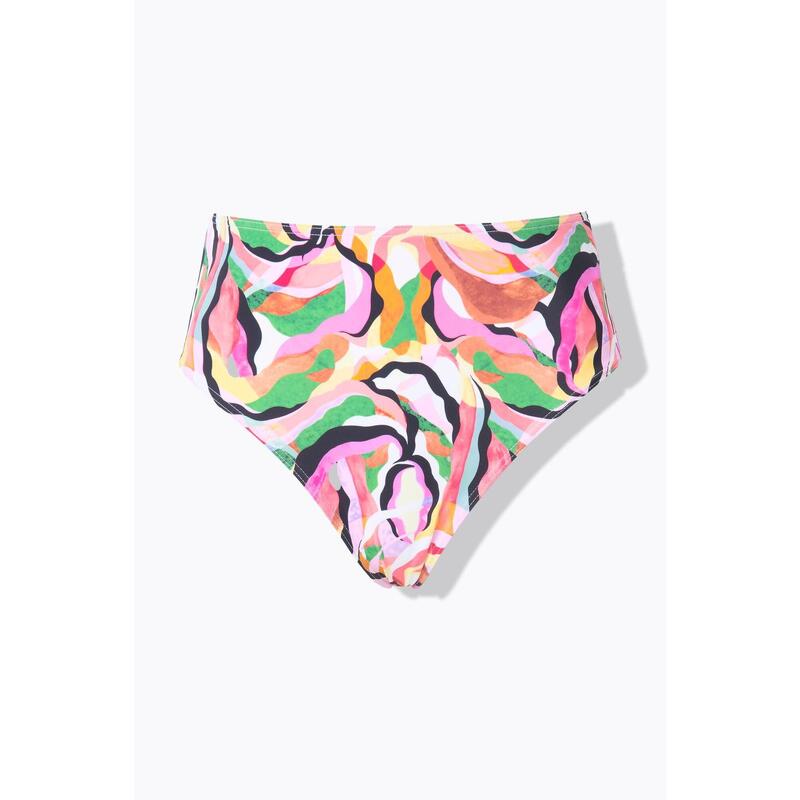 Femme Bas de bikini shorty taille haute imprimé coloré ULLA POPKEN ...