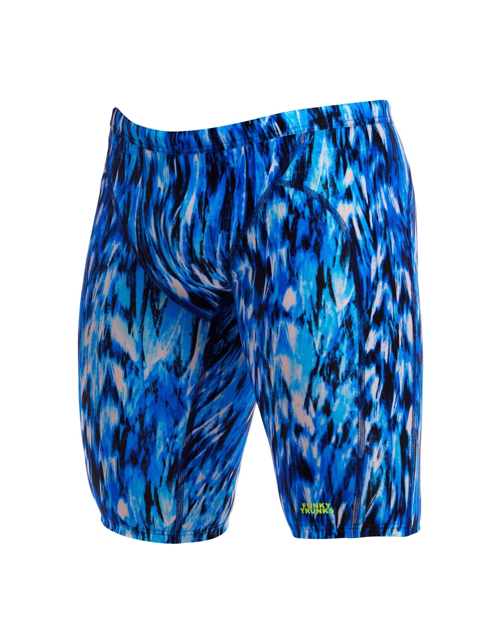 Funky Trunks Wing Streak Swim Training Jammer - Blue FUNKY TRUNKS ...