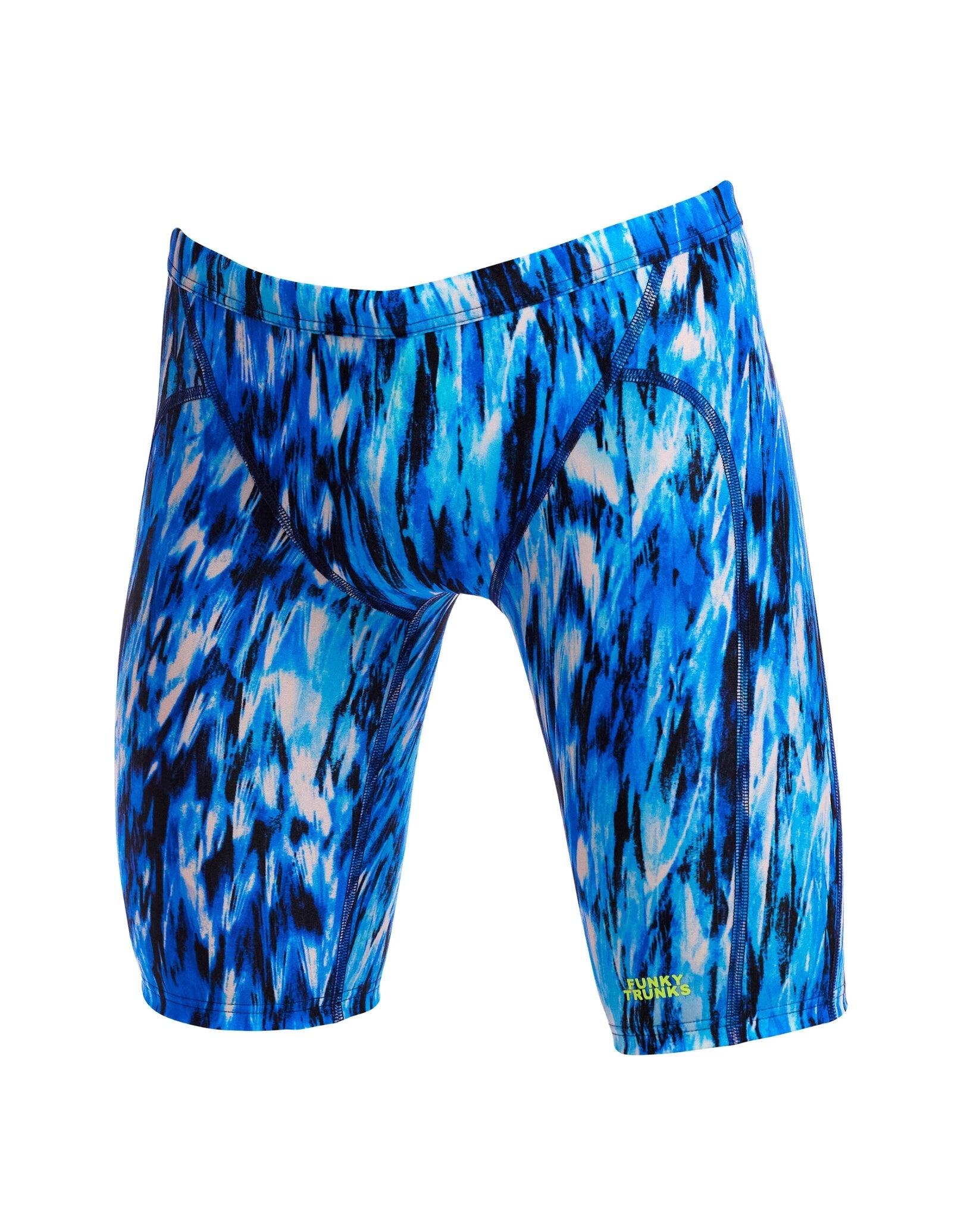 Funky Trunks Boys Wing Streak Swim Training Jammer - Blue FUNKY TRUNKS ...
