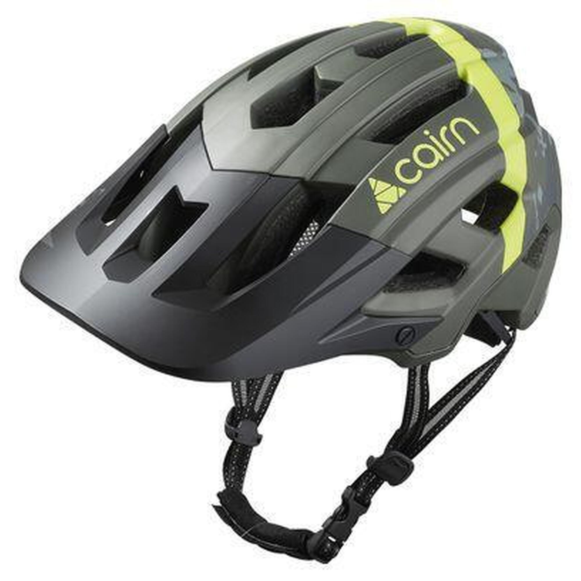 CAIRN Cairn Dust II Forest Night / Green MTB Helm | Decathlon