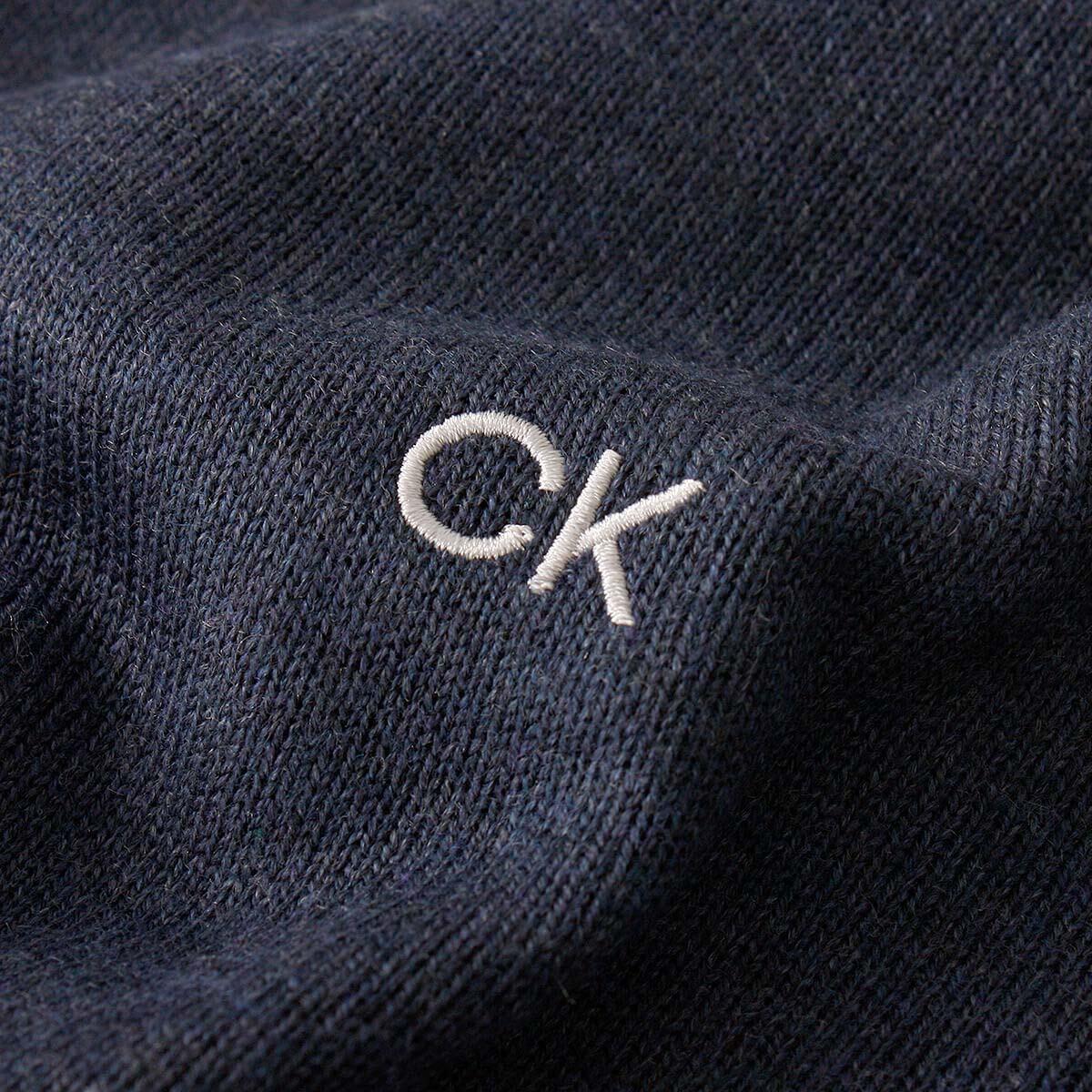 Calvin Klein Mens Crew Neck Sweater - Navy Marl - XXXL CALVIN KLEIN ...