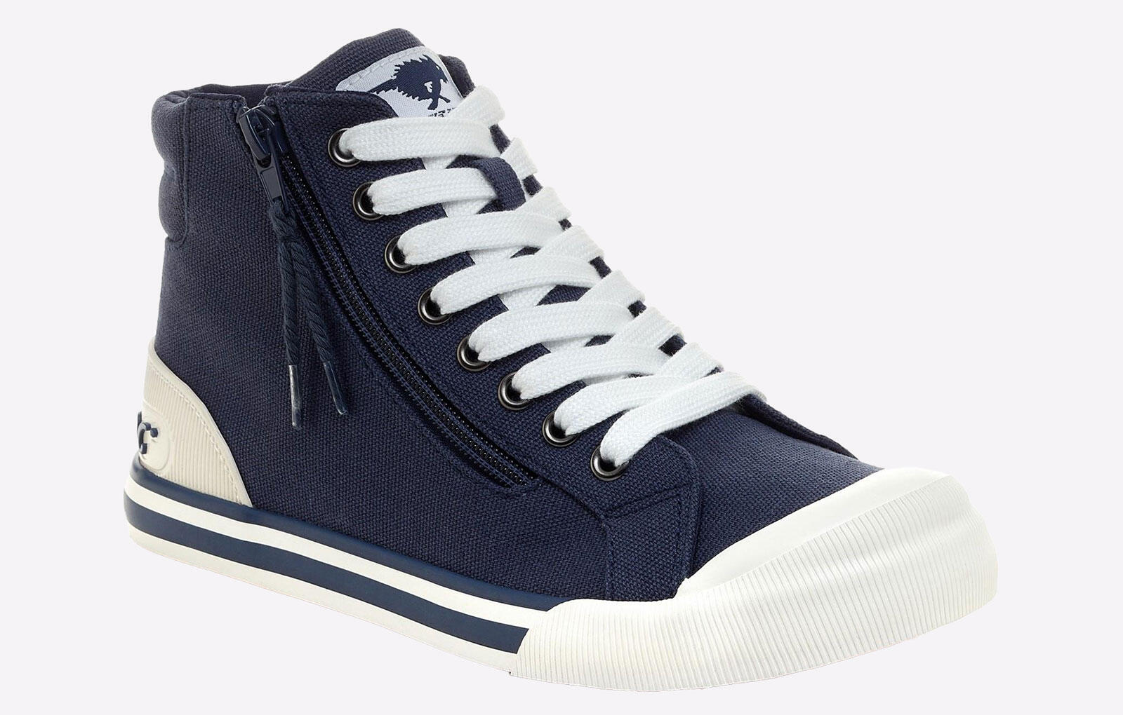 Rocket Dog Jazzin Women's Navy Hi-Top Trainers ROCKET DOG | Decathlon