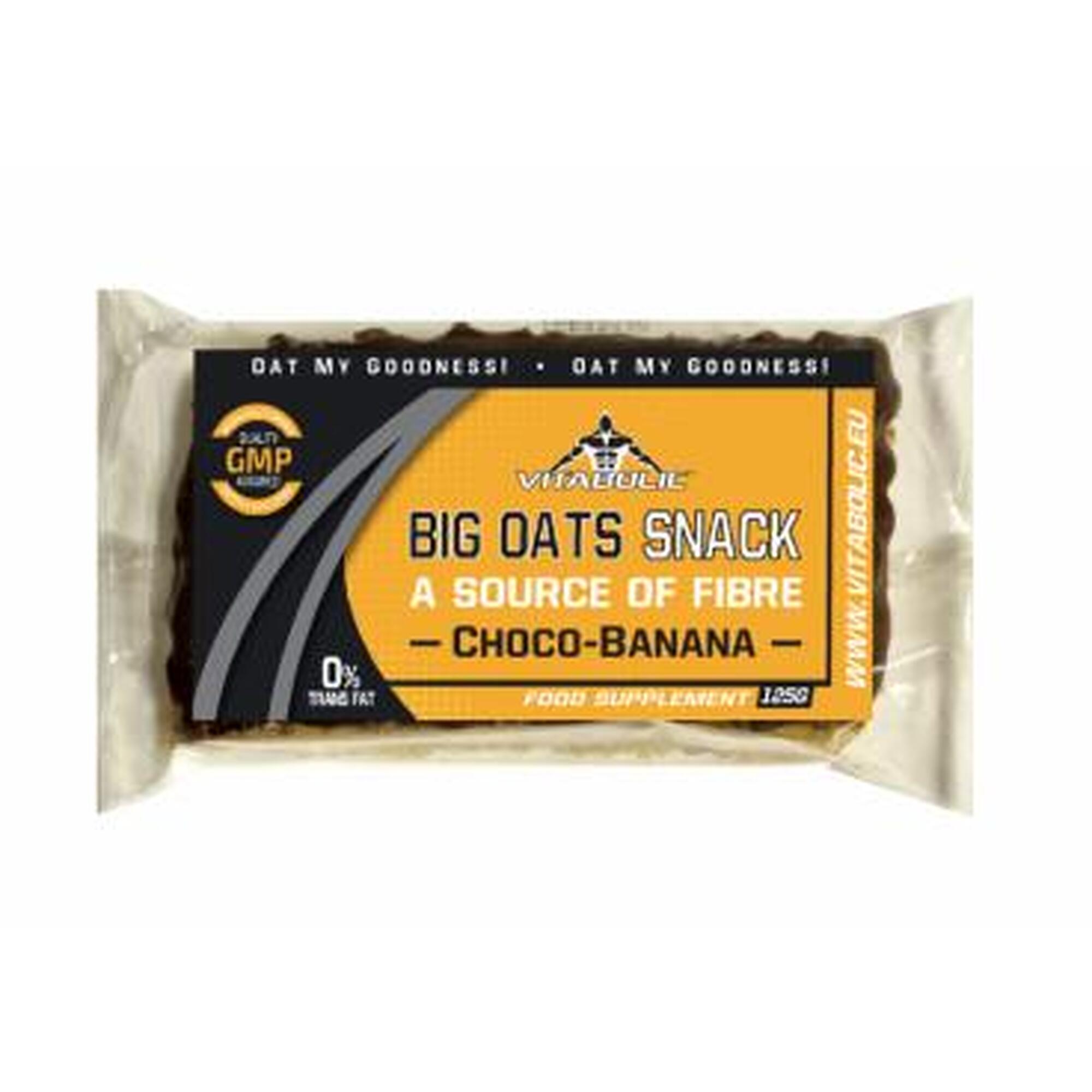 VITABOLIC - Baton din ovaz Big Oats Snack Choco-Banana 125g | Decathlon