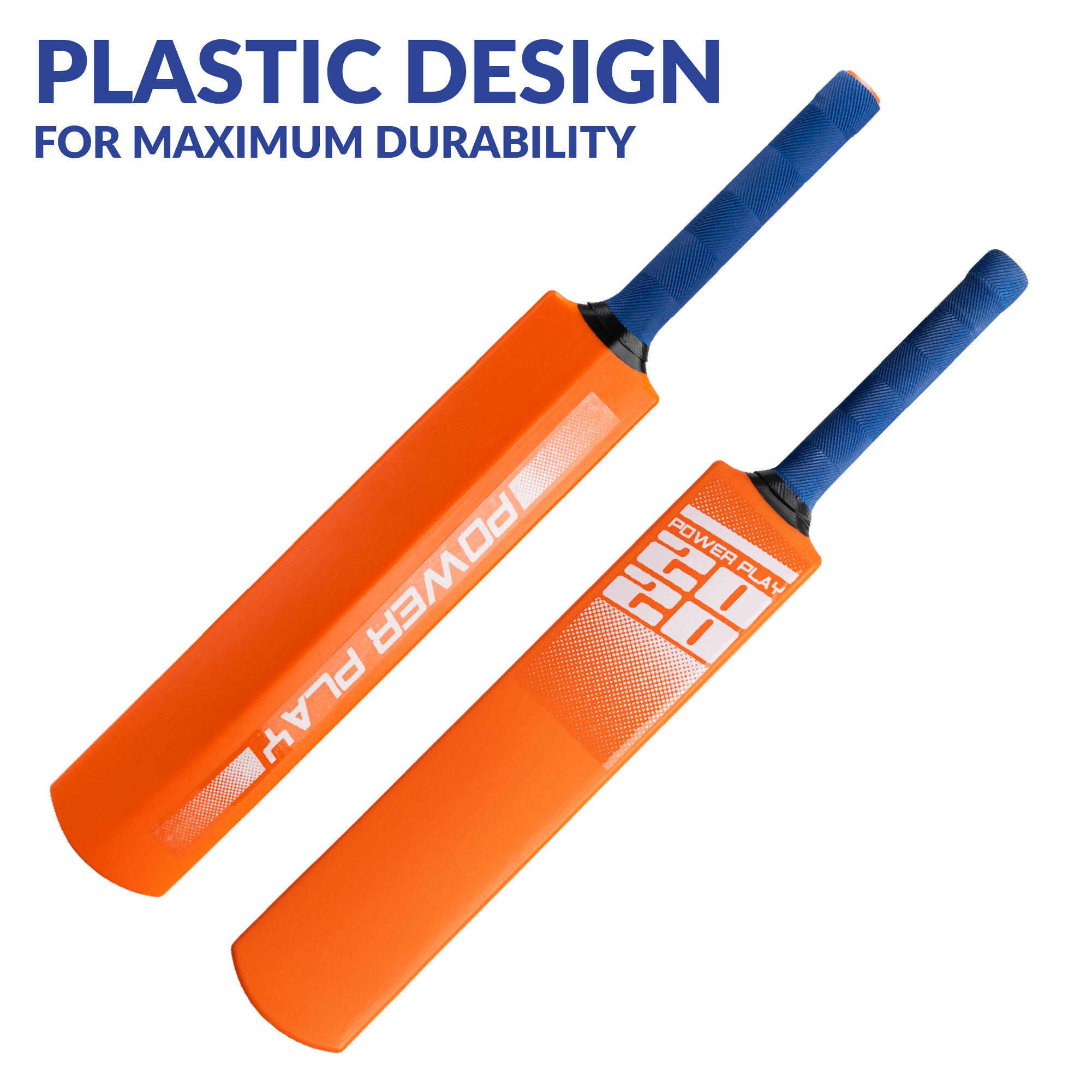 Powerplay Plastic Cricket Set for Kids, Lightweight Ball, Stumps & Bat ...