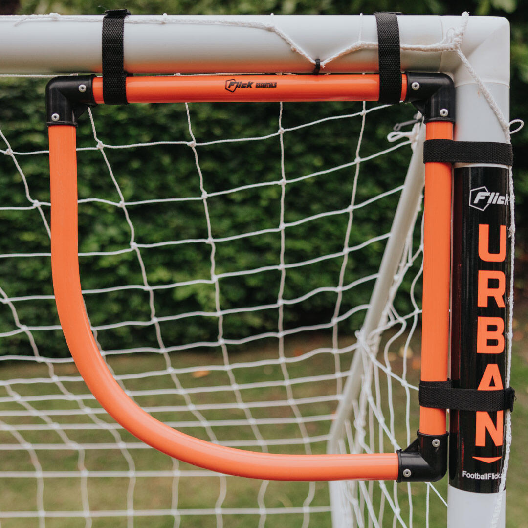 Football Flick Urban Corner Shot x2 Top Bins Goal / Target Skills Set ...