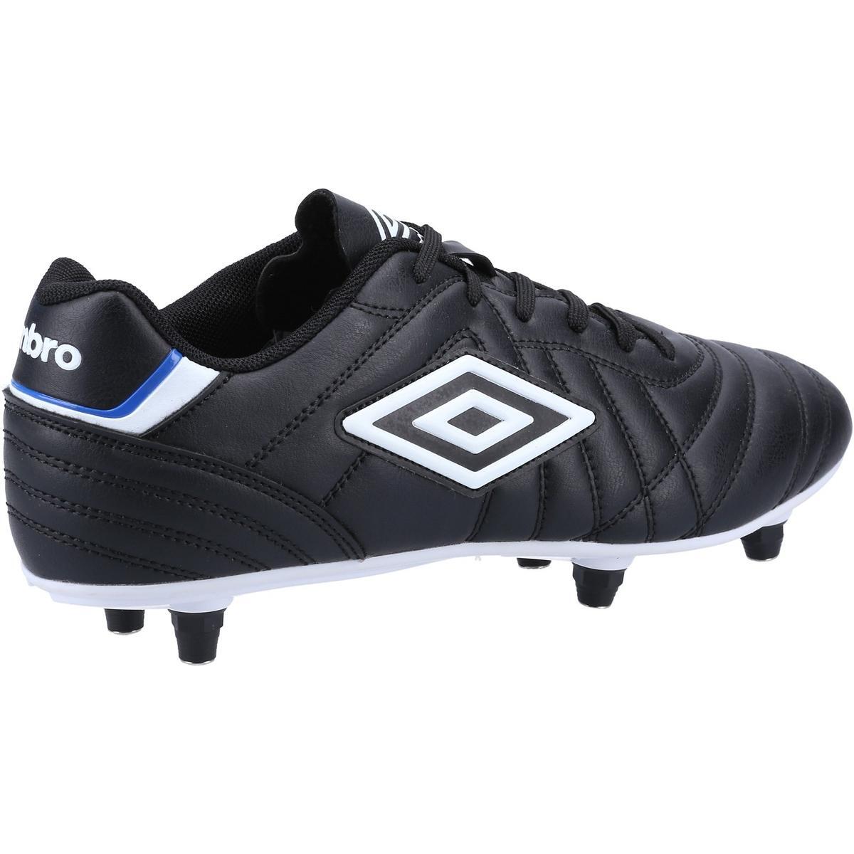 Umbro Speciali Liga Soft Ground Football Boot Black/White UK 12 Black ...