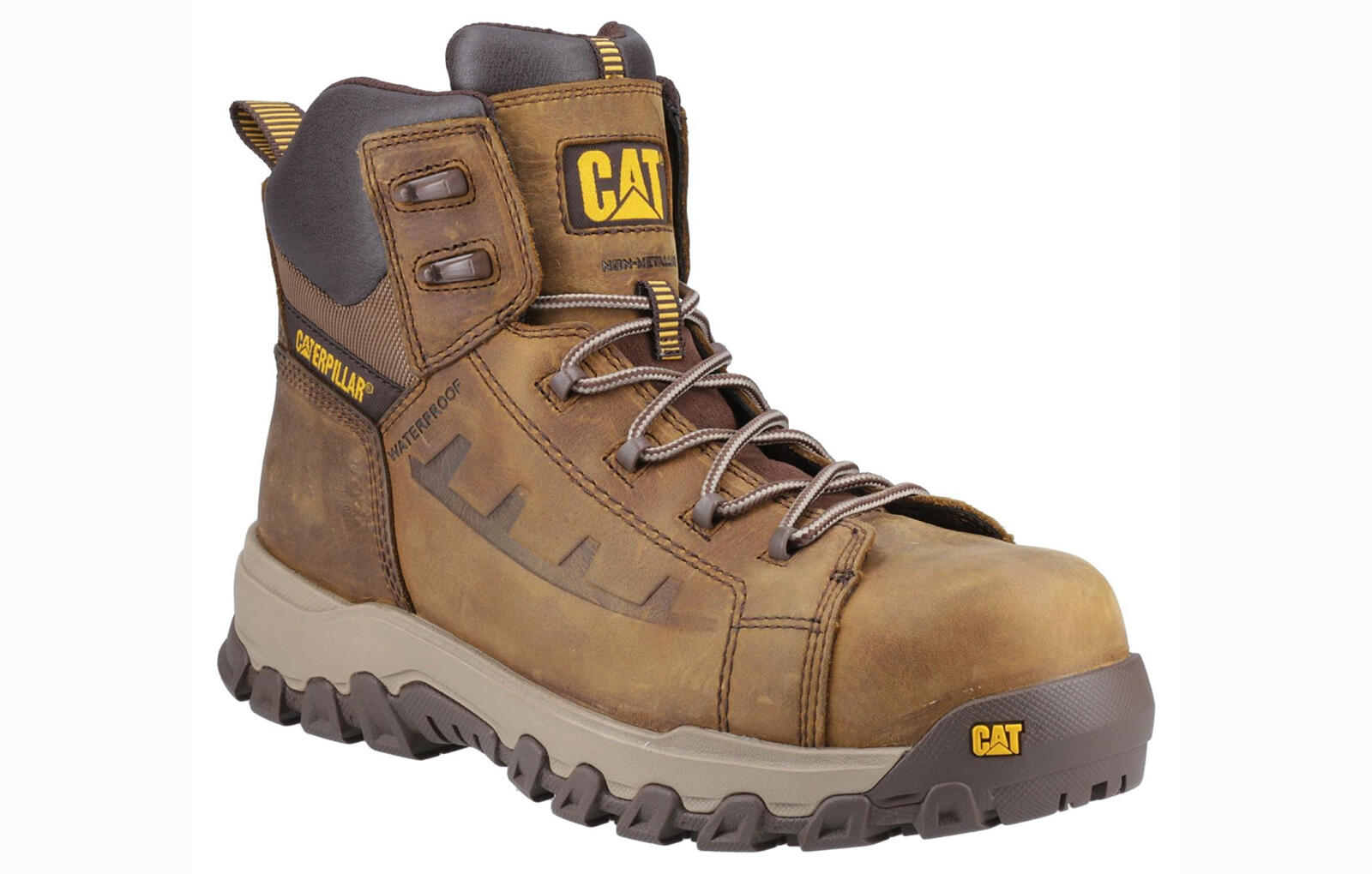 Caterpillar Threshold Rebound Waterproof Composite Toe Work Boots - Men ...