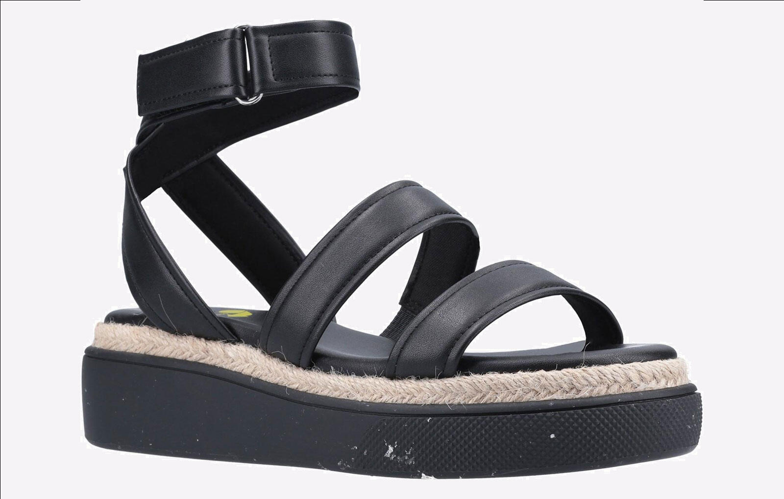 Rocket Dog Franki Women's Black PU Flatform Sandals | Decathlon