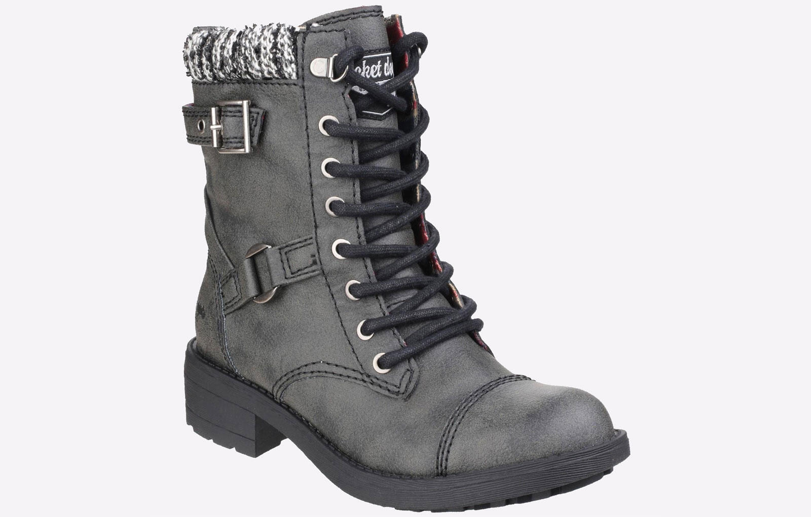 Rocket Dog Thunder Galaxy Women's Black Lace-Up High Boots ROCKET DOG ...