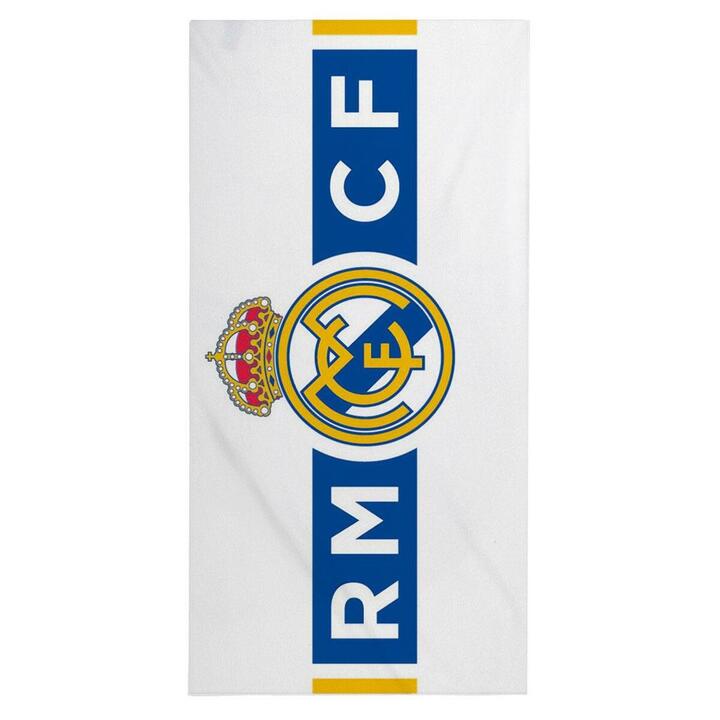 Serviette de plage Real Madrid C.F. Blanc REAL MADRID | Decathlon
