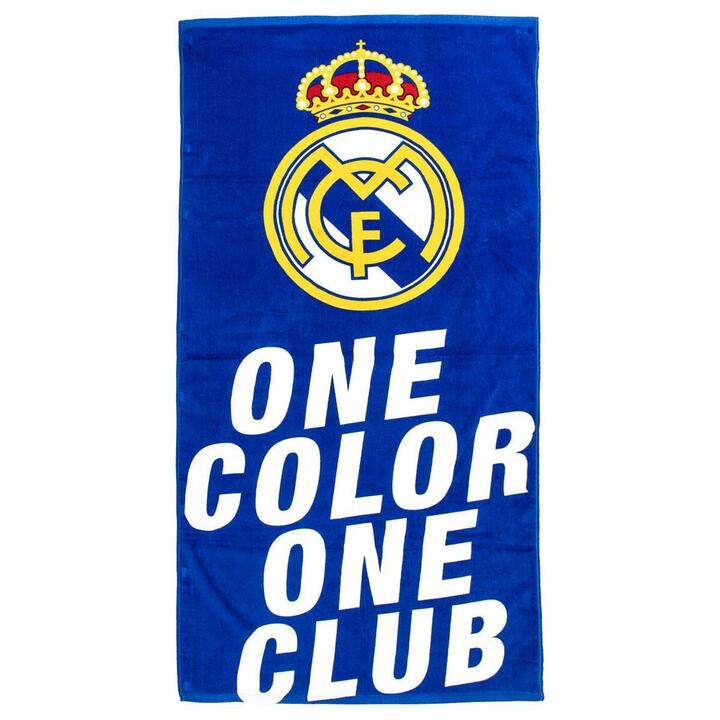 Serviette de plage Real Madrid C.F. One Color Bleu REAL MADRID | Decathlon