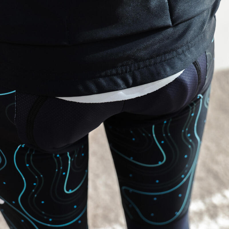 Maillot Hiver Manches Longues ORDINO Inca Noir/Orange C-LAB - Decathlon