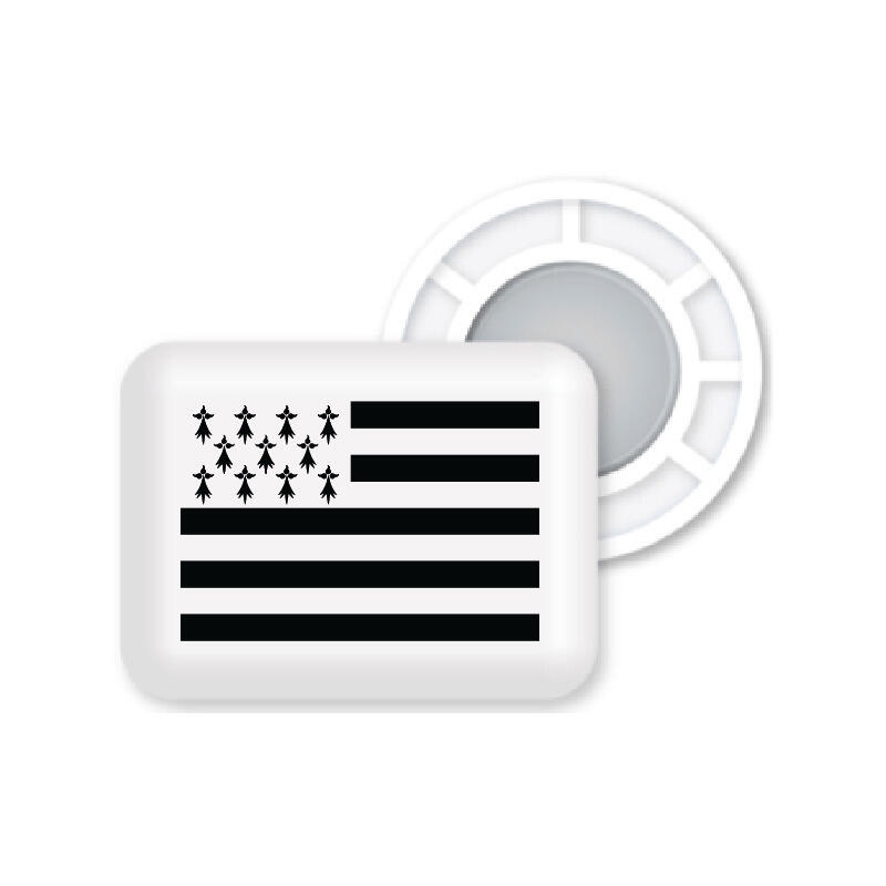 Porte dossards magnétiques drapeau Bretagne Bibbits BIBBITS | Decathlon