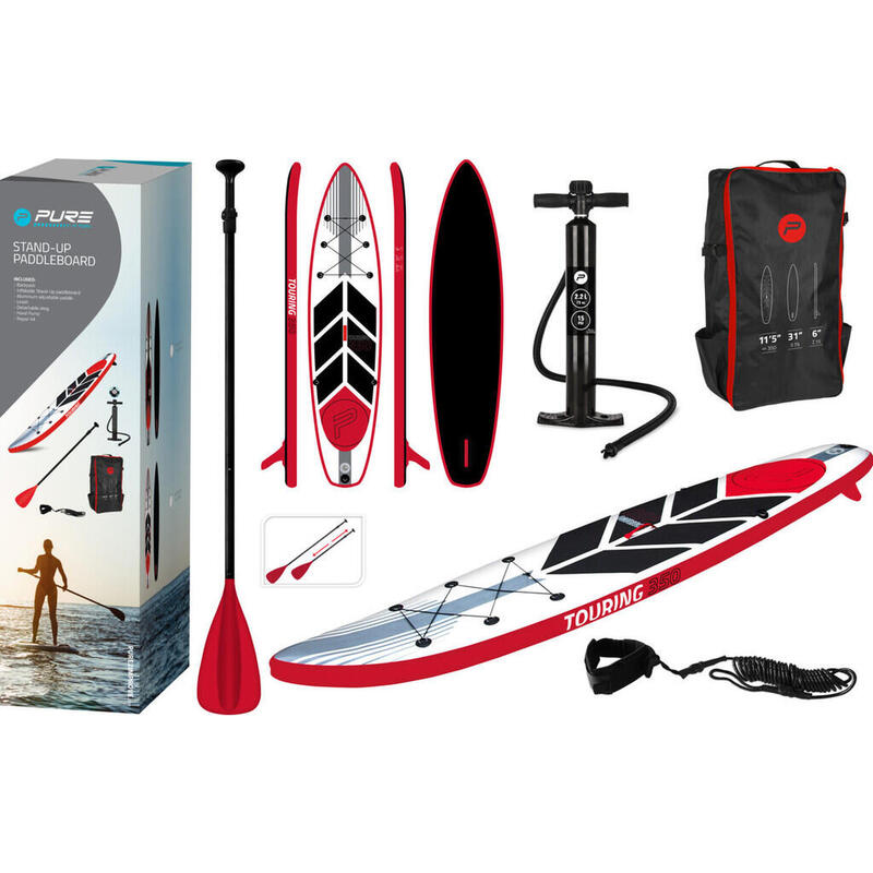 Stand up paddle Pure2Improve Touring 350 cm gonflable EVA antidérapant ...