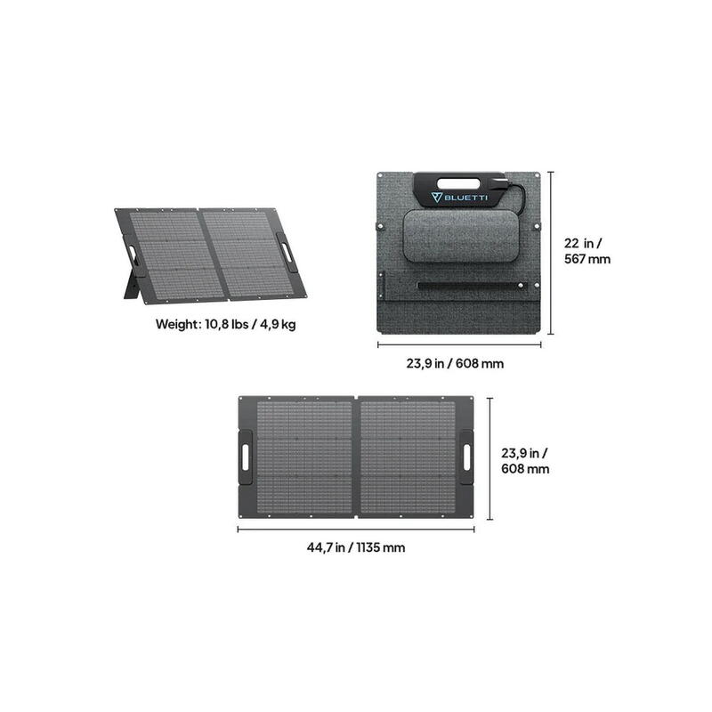 Solární panel BLUETTI PV100 100W IP67 BLUETTI - Decathlon