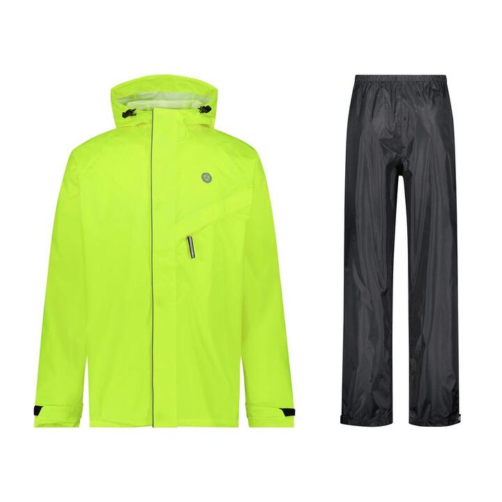 AGU Passat Regenpak Zwart L | Decathlon
