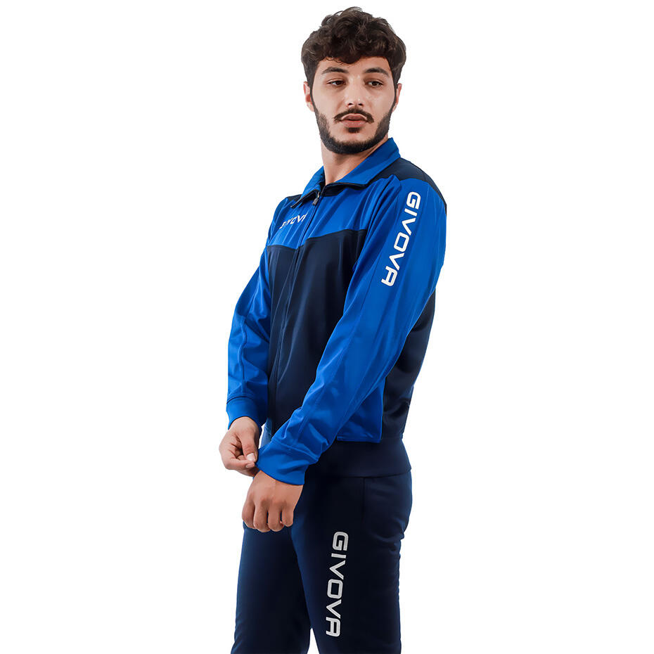 TUTA complete uomo ( acetato-poliestere) givova azzurro/blu | Decathlon