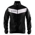 Sportkabát Givova Rain Nero-bianco Fekete GIVOVA - Decathlon