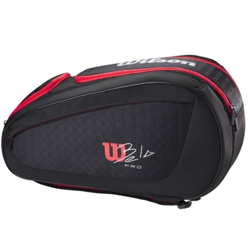 Borsa per racchette Wilson Bela V3 Black/Red 2025 WILSON | Decathlon
