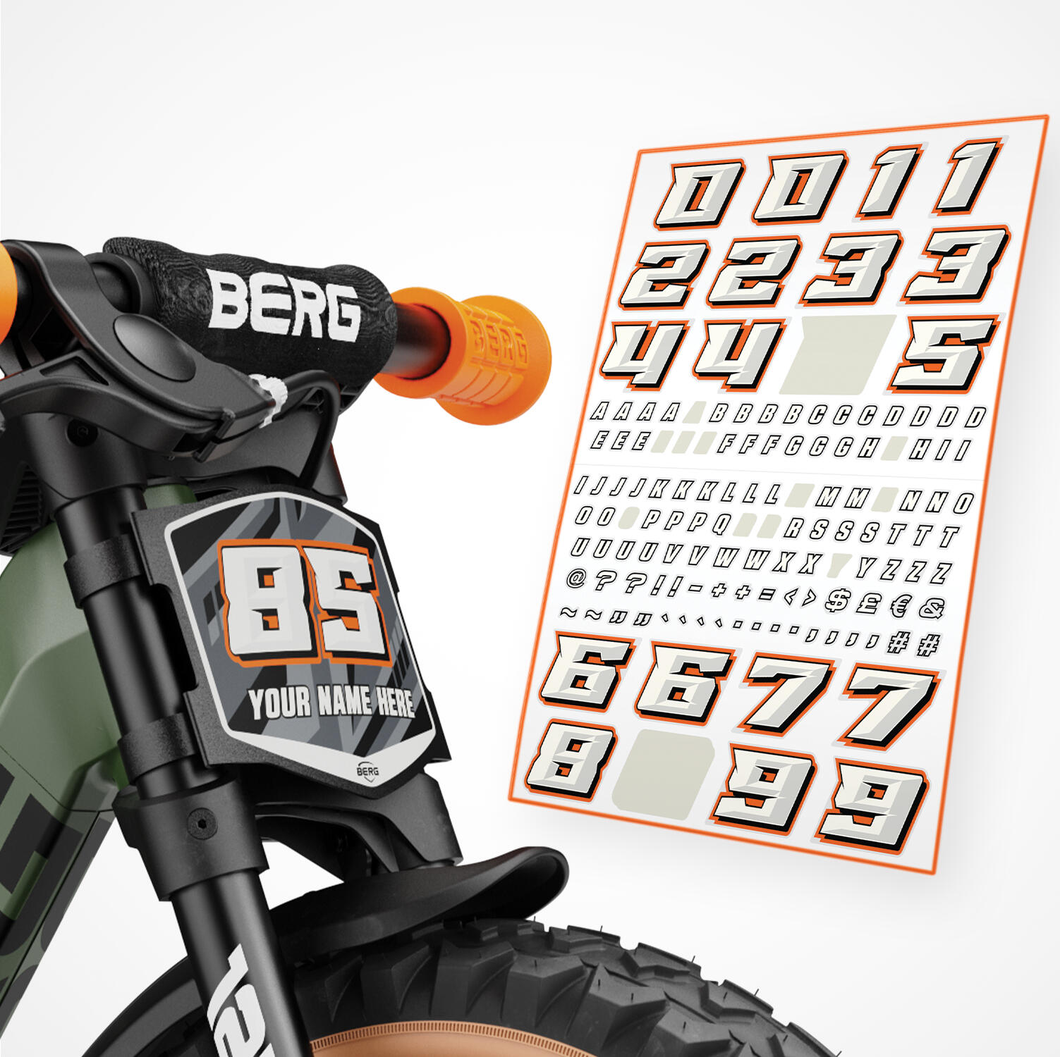 Loopfiets voor Kinderen, 2,5+ Jaar, 12 Inch, Biky Trail Groen | Decathlon