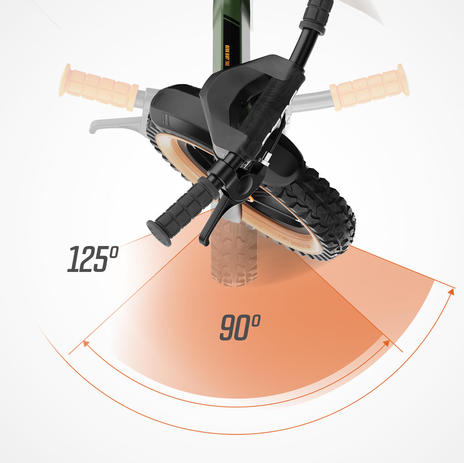 Loopfiets voor Kinderen, 2,5+ Jaar, 12 Inch, Biky Trail Groen | Decathlon
