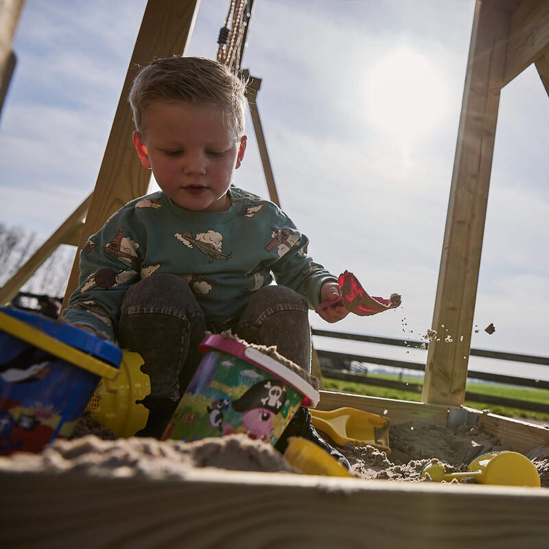 Bac à Sable King Kong 165 x 165 cm avec Couvercle WICKEY | Decathlon