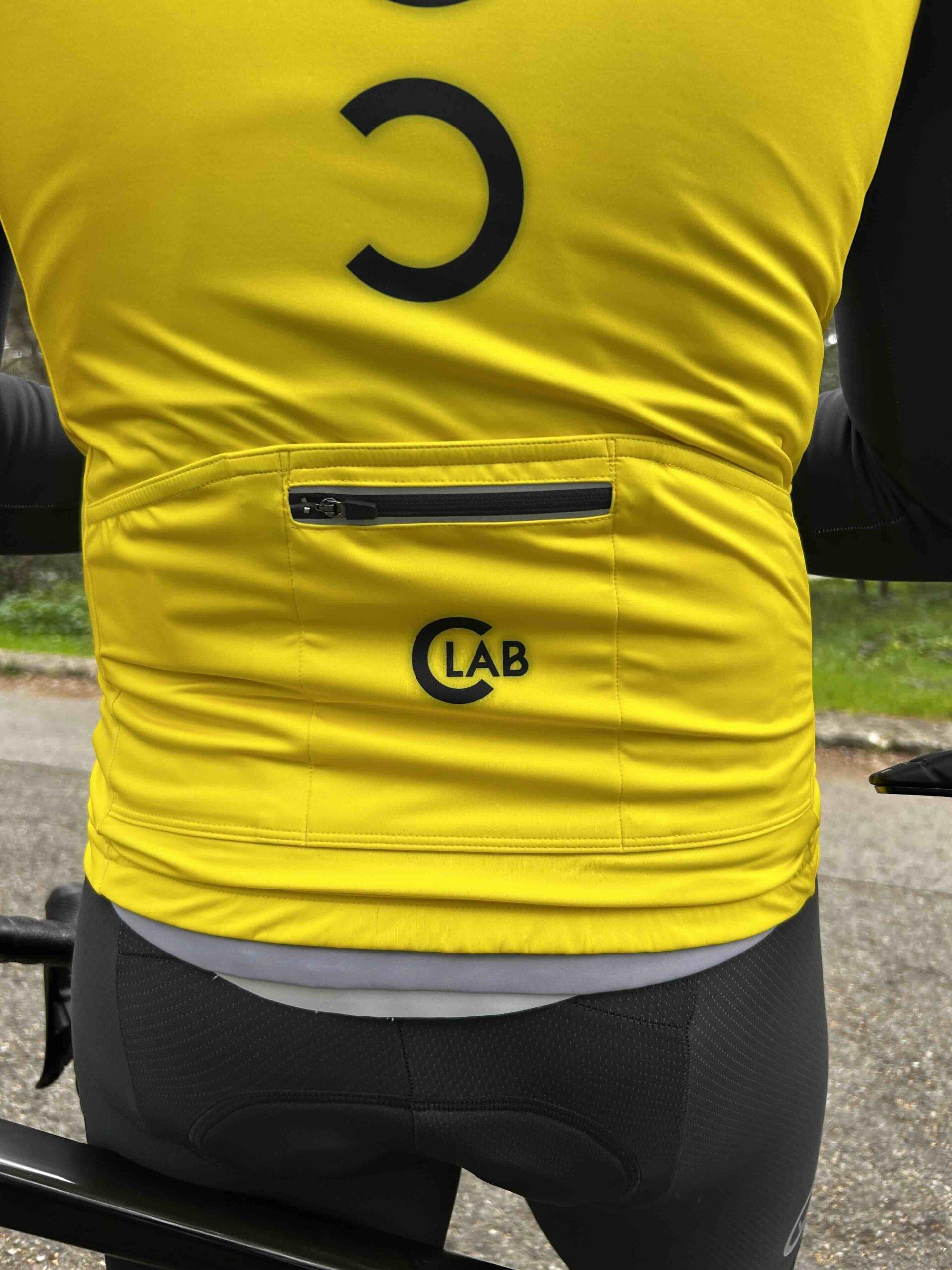 ALPS Men's Waterproof and Windproof Cycling Vest - Yellow C LAB | Decathlon