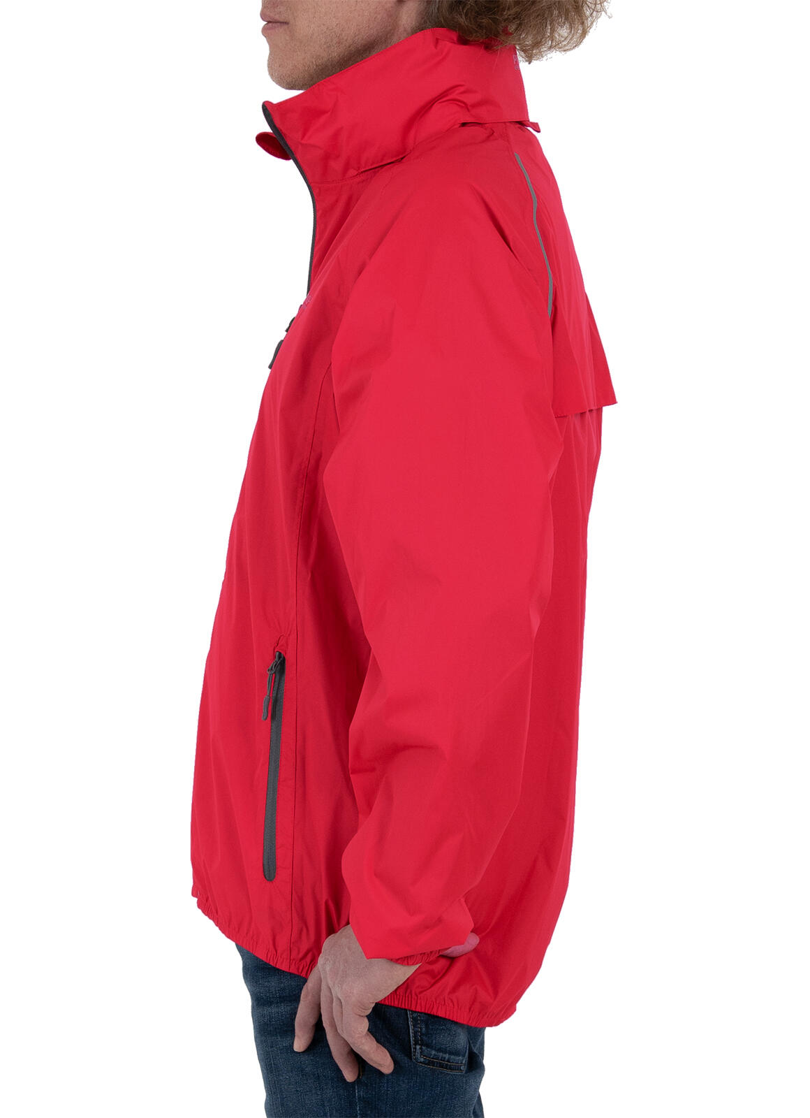 Herren Fahrradjacke PACKable Mars Red | Decathlon