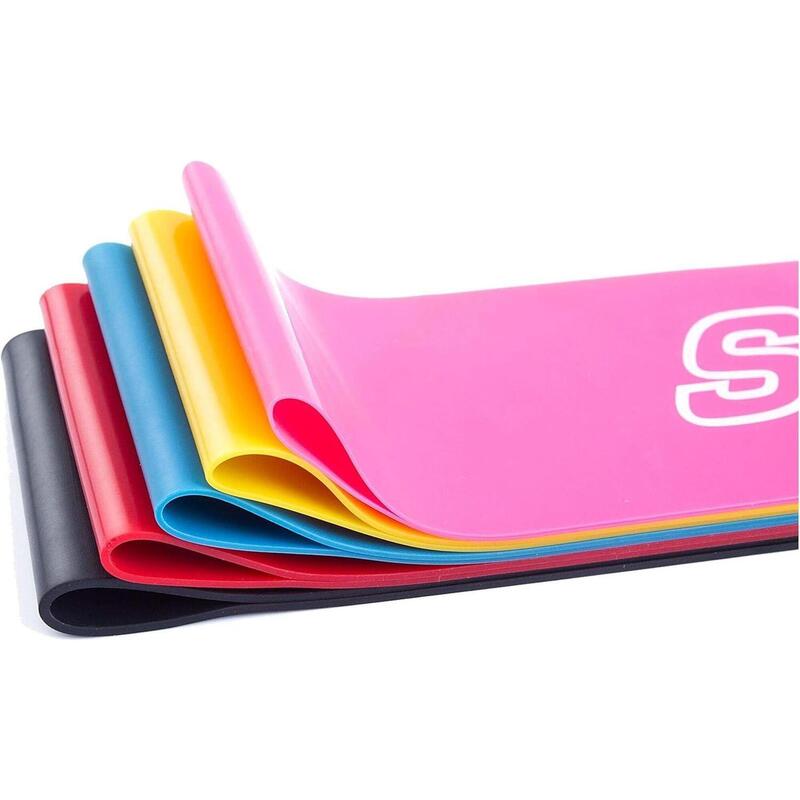 SCSPORTS - Banda de fitness 50cm elastica din latex natural albastra ...