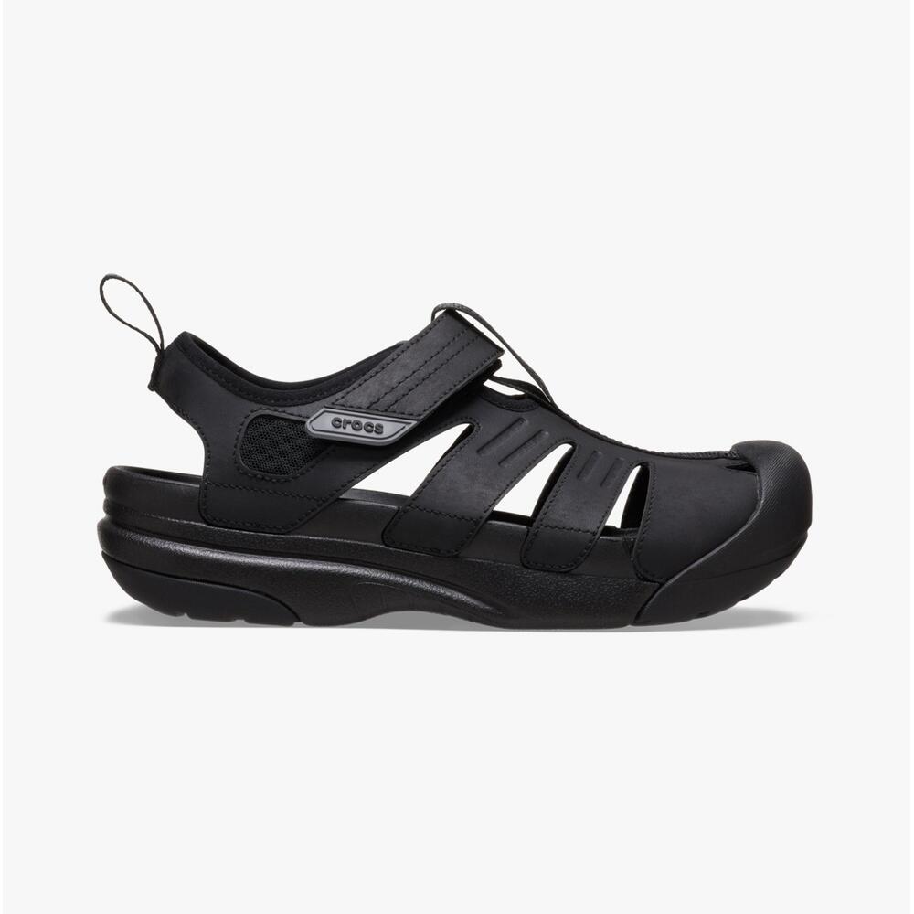 209875-001 Mens Touch Fasten Closed Toe CROCS | Decathlon