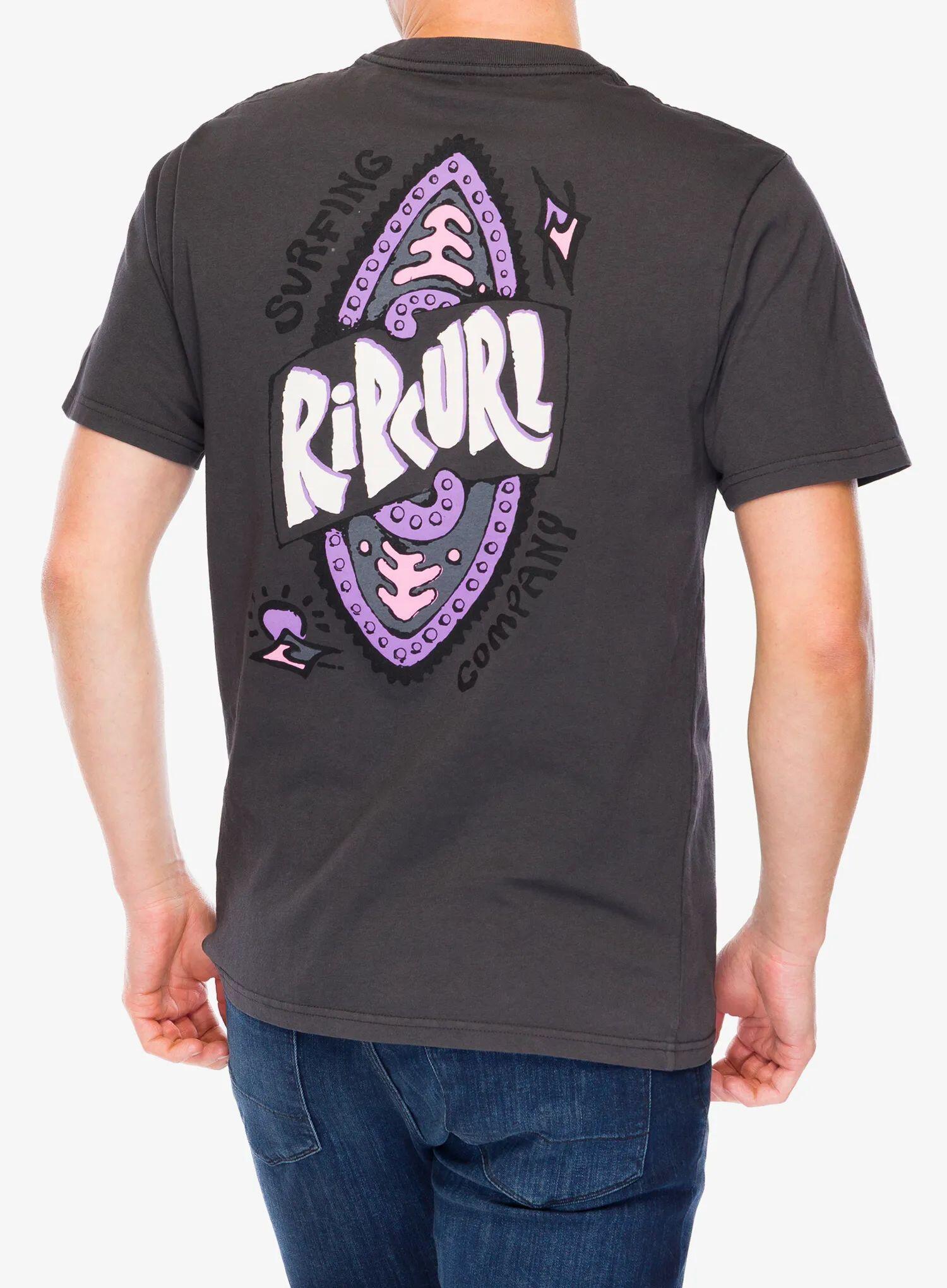 Rip Curl Shield T-Shirt-Washed Black RIP CURL | Decathlon