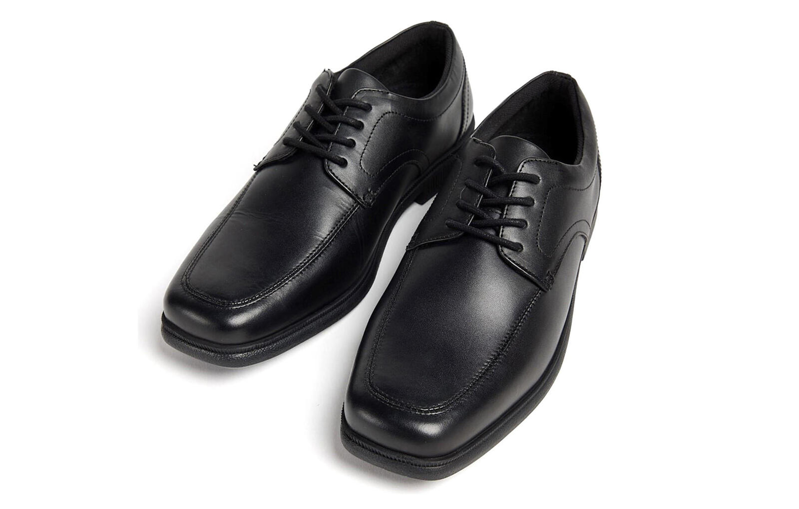 Pod Hornet Senior Boys School Shoes, Black Lace-Up POD | Decathlon
