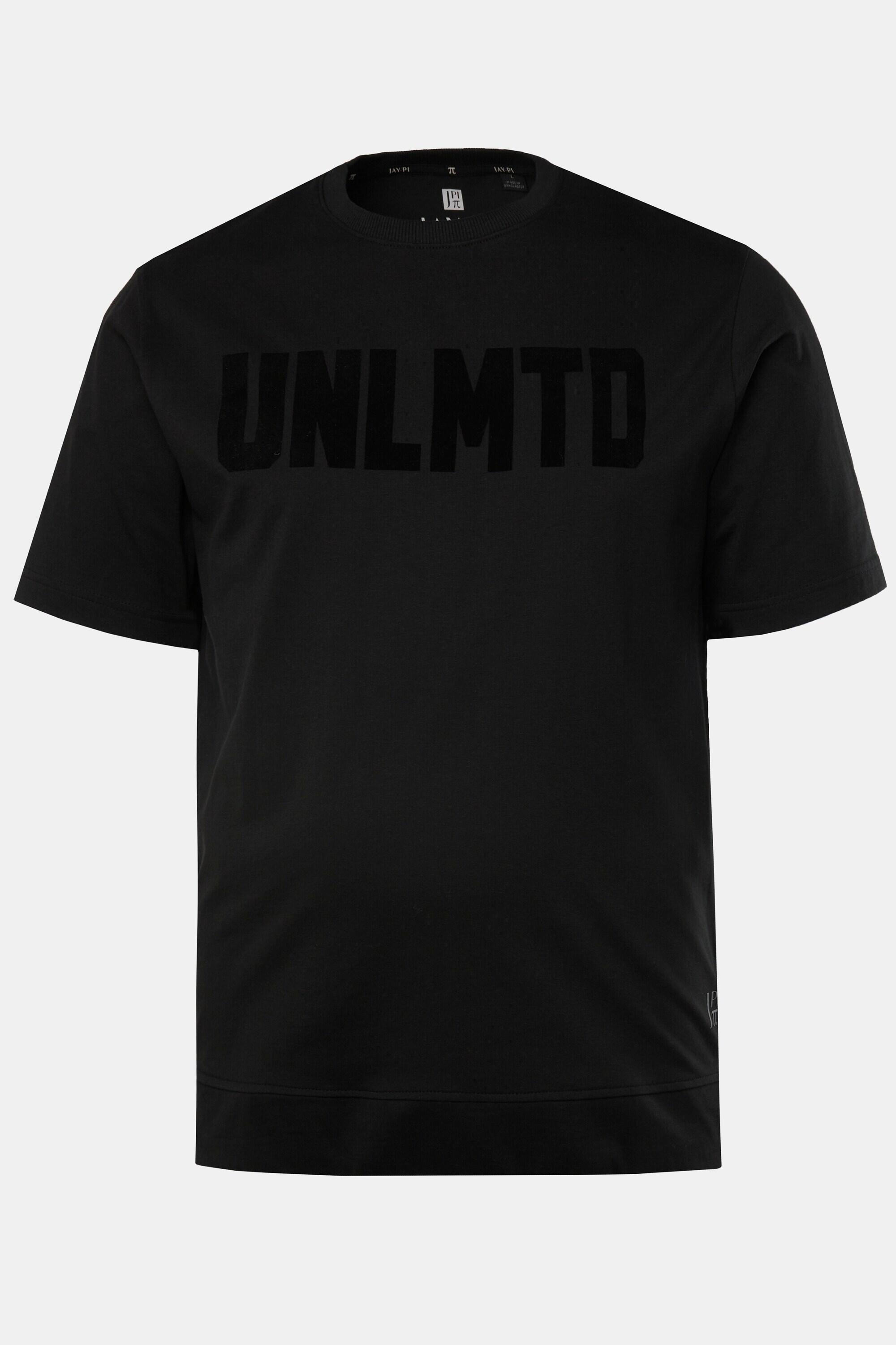 Men's T‑shirt JAY-PI plus sizes 60% cotton 40% polyester black JAY PI ...