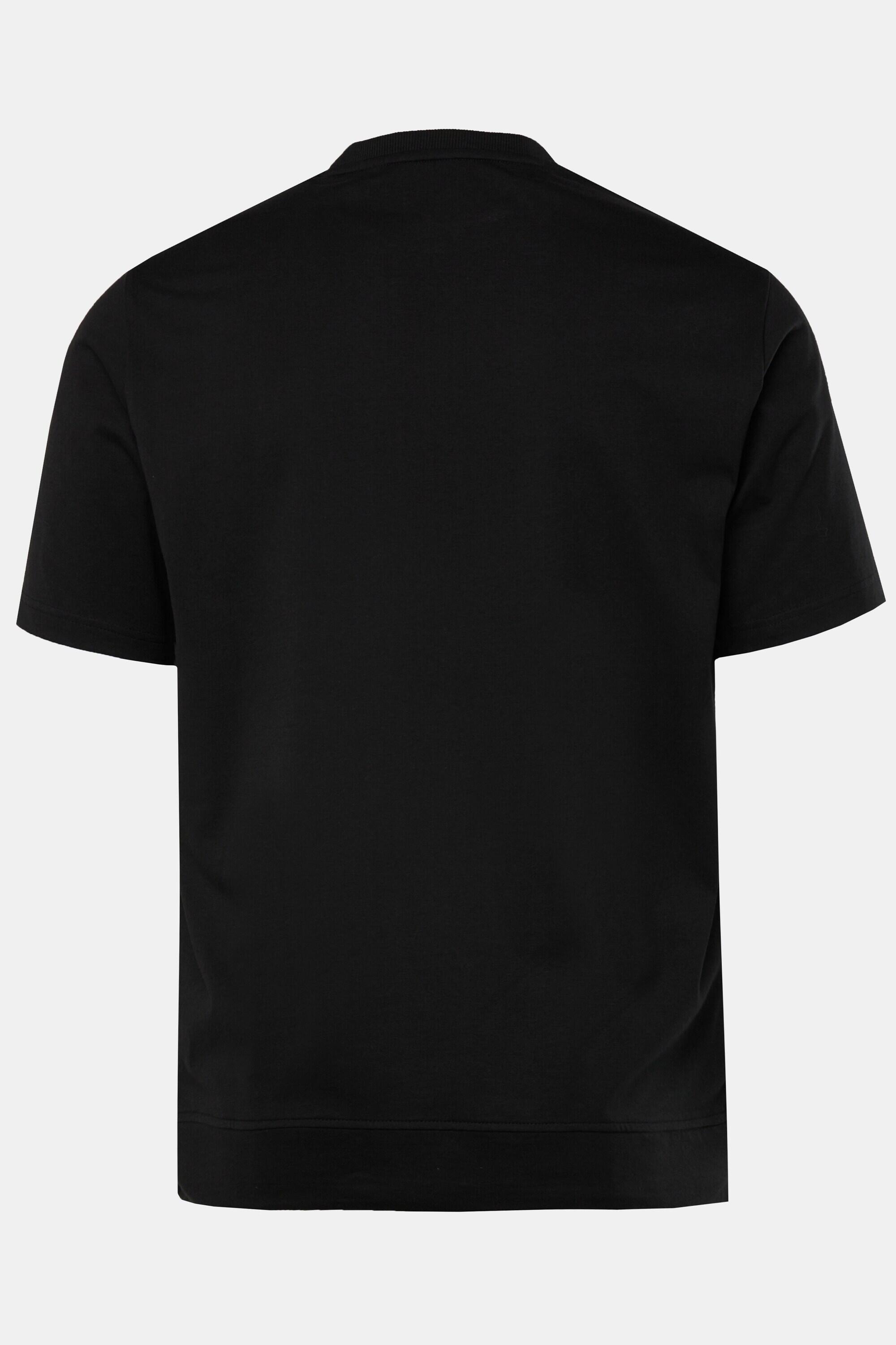 Men's T‑shirt JAY-PI plus sizes 60% cotton 40% polyester black JAY PI ...