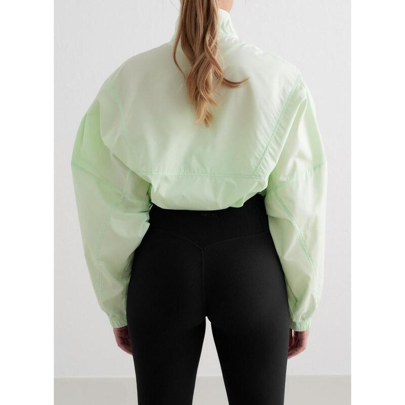 Femme Veste Coupe-vent et déperlante Vert Clair AIM'N | Decathlon